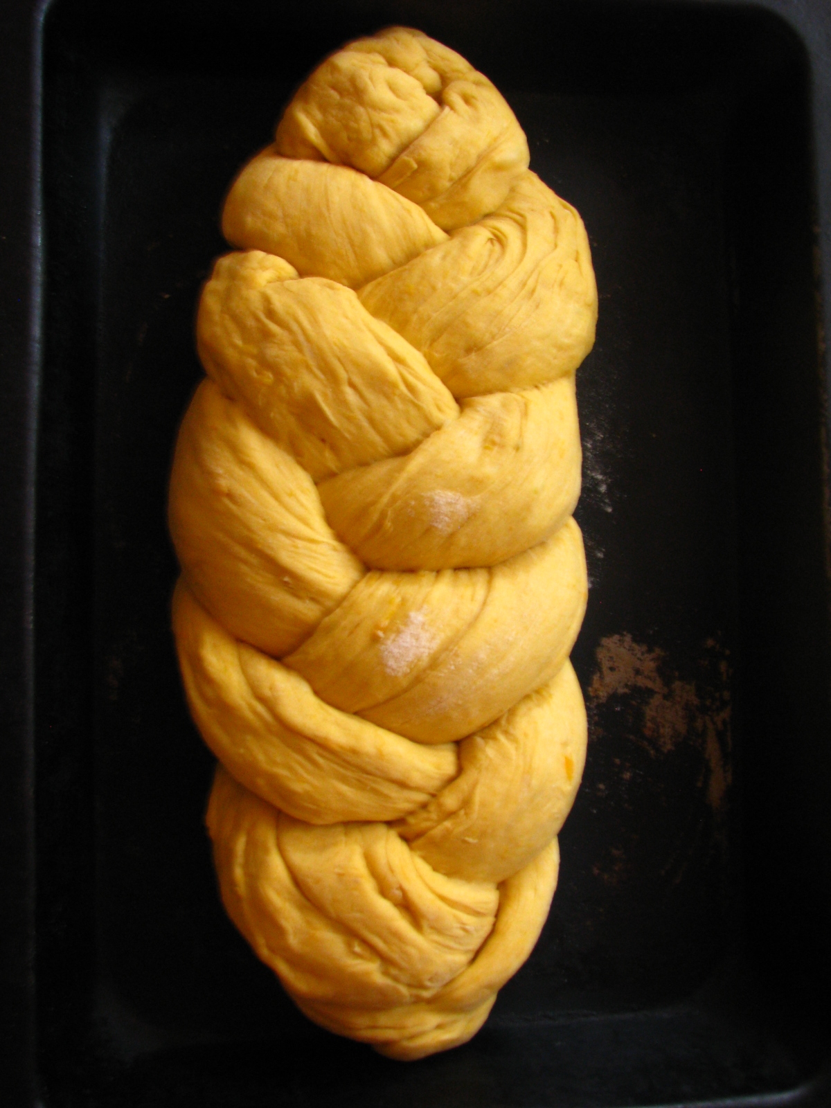 Braided Pumpkin Bread - Soft & Tasty ~ DeLishas Food