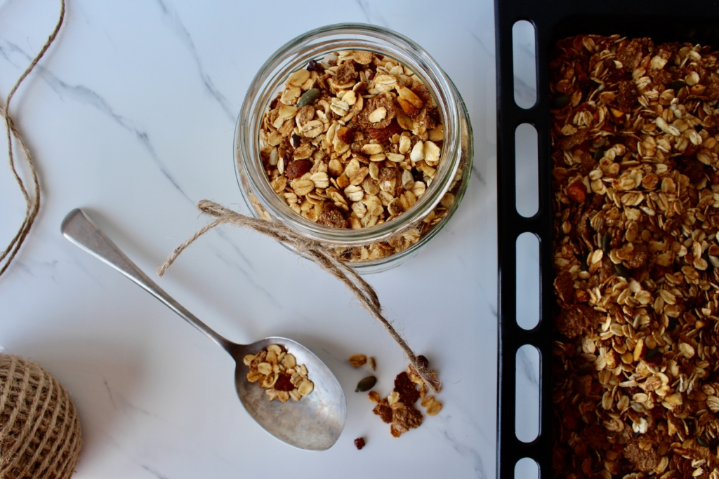 Toasted Muesli - My Go-To Recipe ~ DeLishas Food